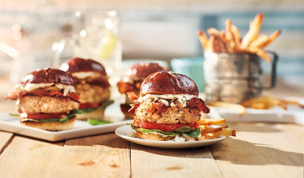 Mini-Hamburgers à la Dinde - Recette